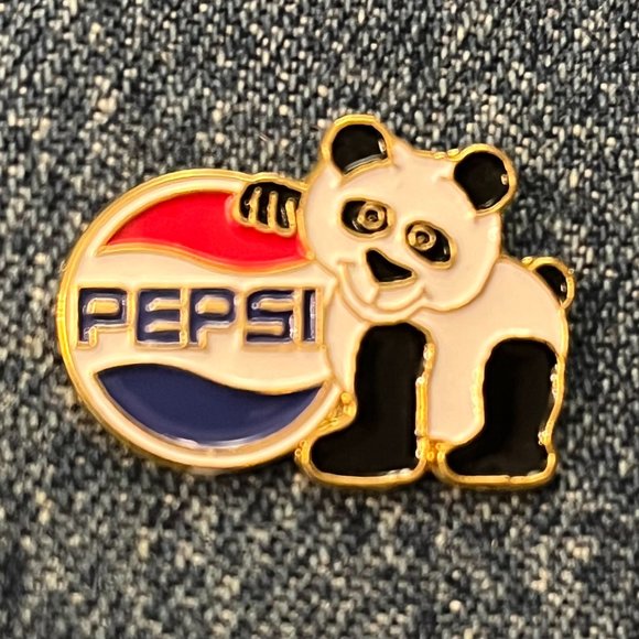 Olympic | Accessories | Pepsi Lapel Pin With Panda Bear | Poshmark